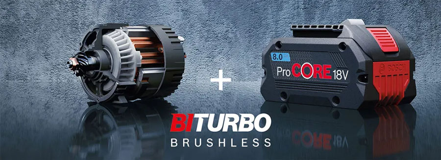 Bosch BITURBO brushless akumulatorski alati najveće snage