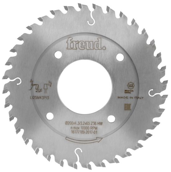 FREUD konusni predrezač 200x4,3-5,5x65 36Z za formatizer LI25M43PI3