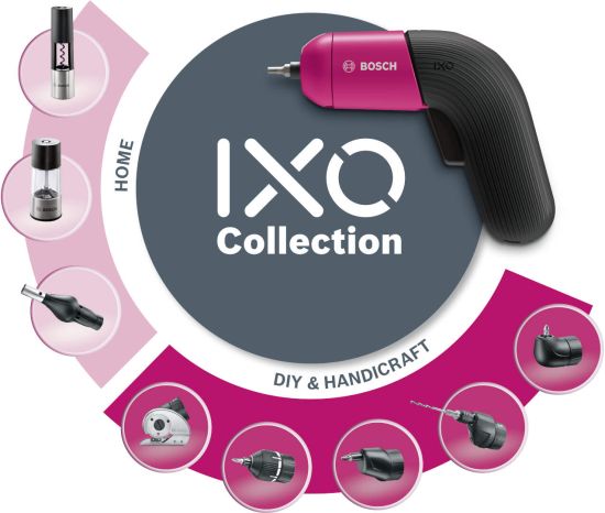 Bosch IXO 6 pink akumulatorski odvrtač (06039C7022)