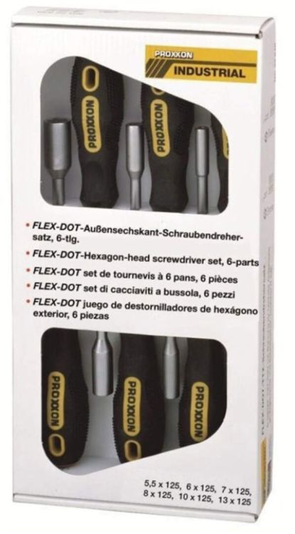 Proxxon flex-dot 6-delni set HX odvijača, 22644