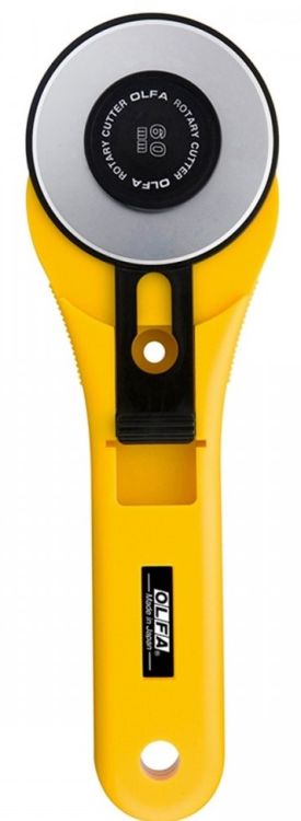 Rotacioni skalpel Olfa RTY-3/GH; sa RB60H 60mm rotacionim nožem