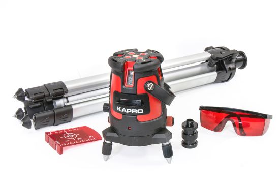 Linijski laser 5 linija + tačka 50m domet KAPRO 875H ProLaser + kofer ...
