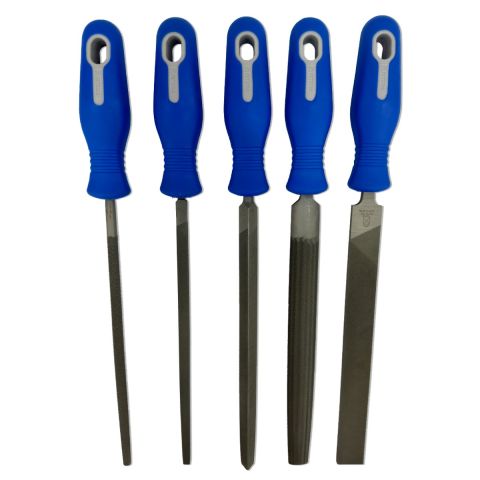 5-delni set turpija za metal srednje fina 200mm - Tome Feteira