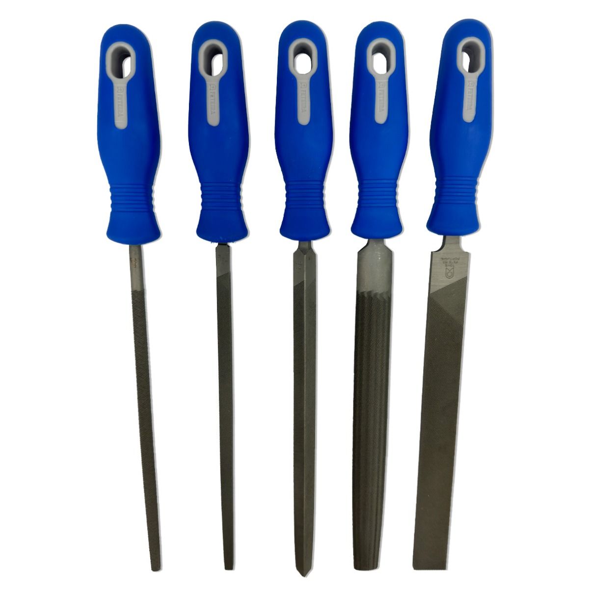 5-delni set turpija za metal srednje fina 200mm - Tome Feteira