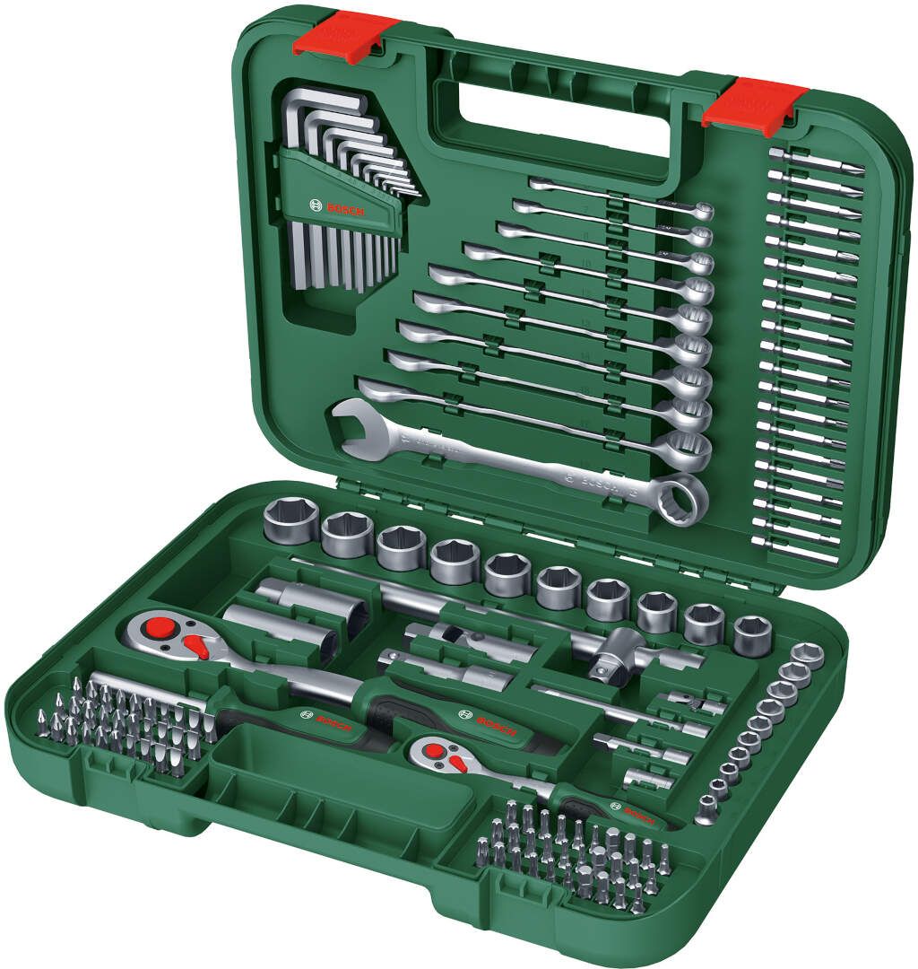 Bosch 132-delni set ručnog alata (1600A02Z9B)