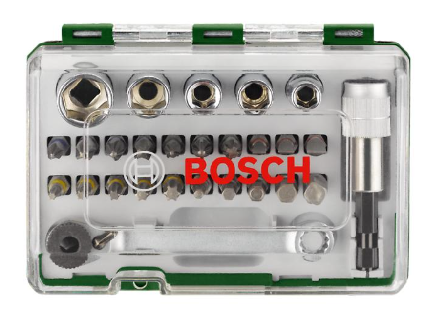Bosch 27-delni set bitova sa čegrtaljkom Promoline (2607017562)