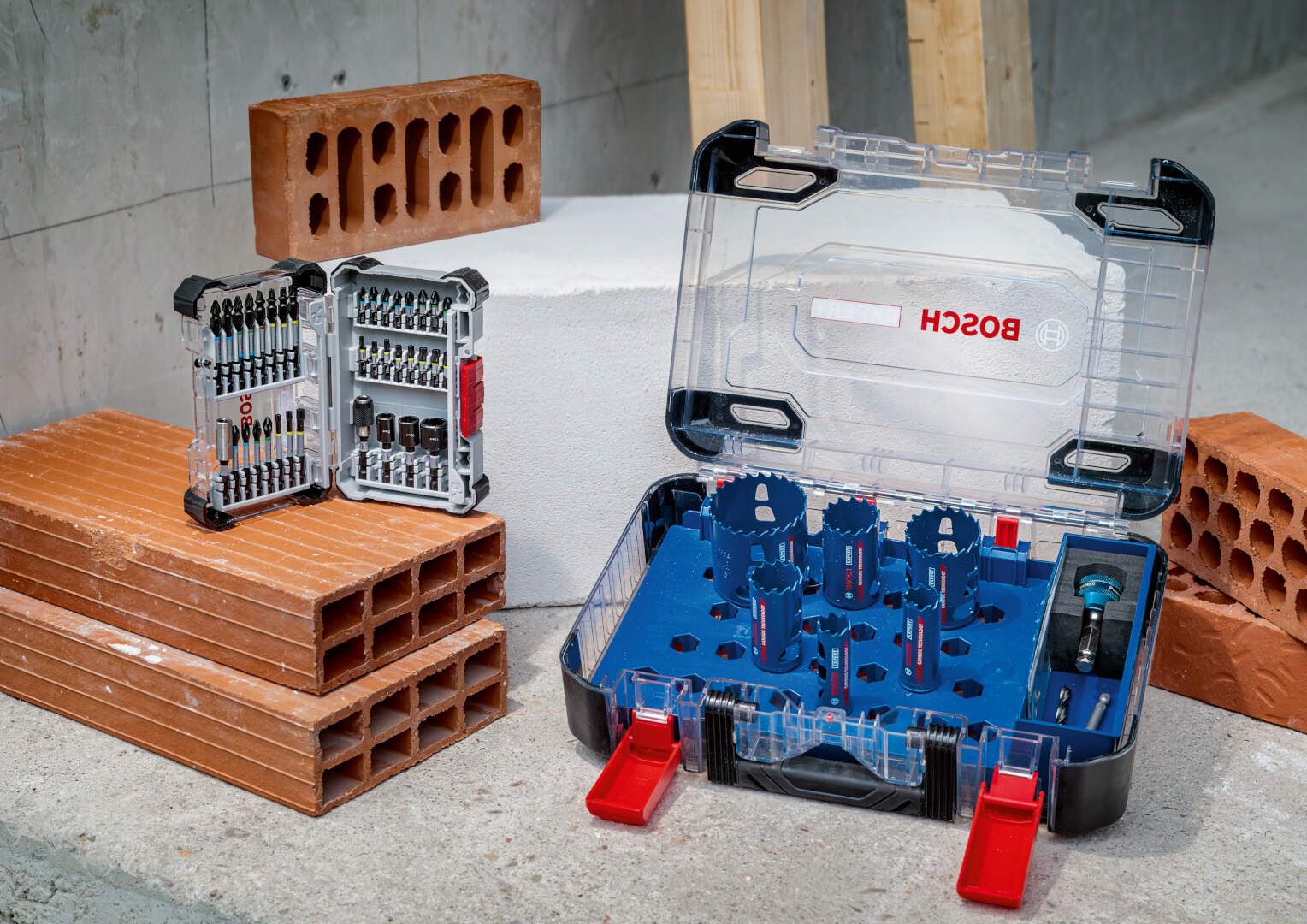 Bosch set EXPERT Multi Material testera za otvore + PRO set Impact ...