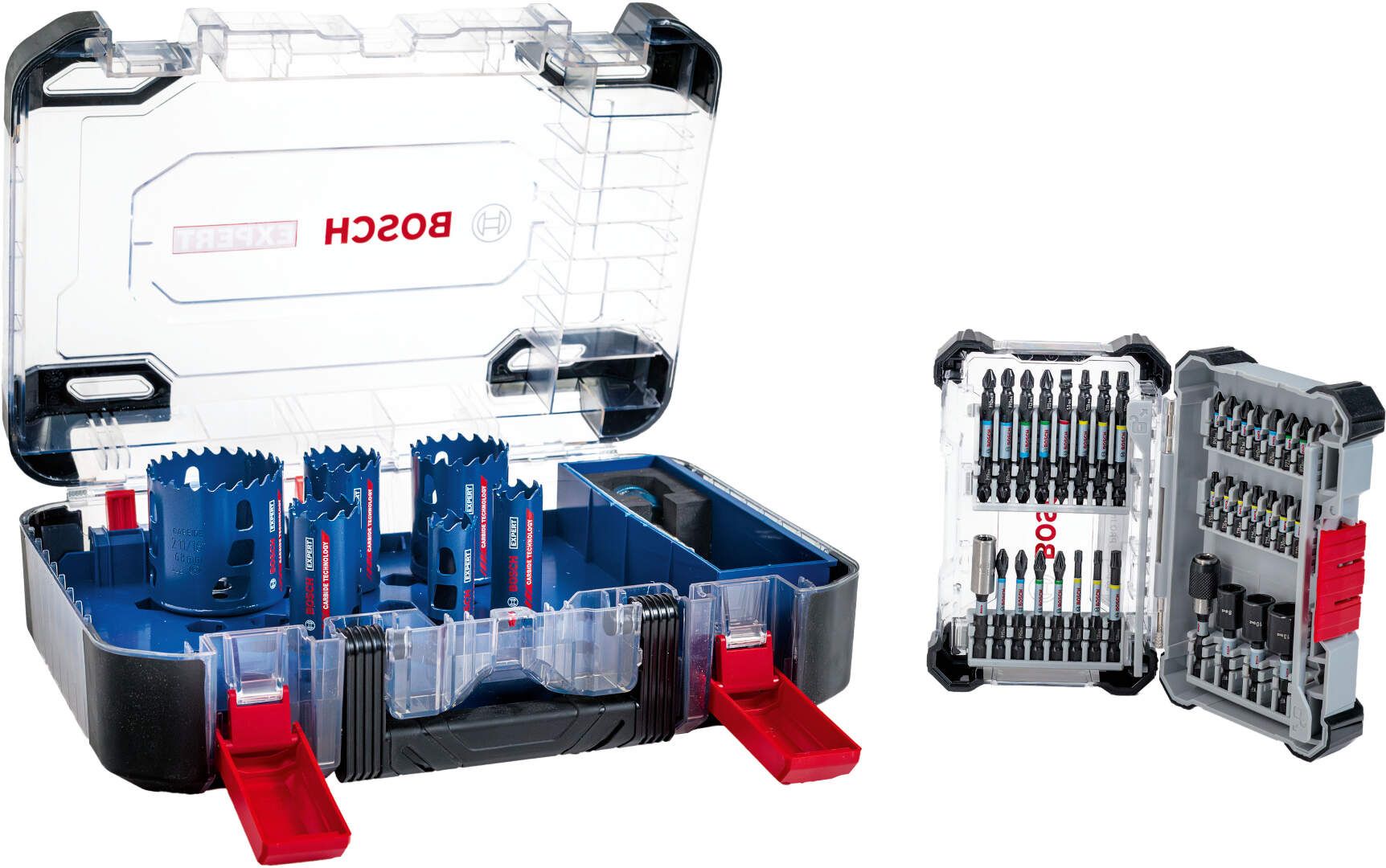 Bosch set EXPERT Multi Material testera za otvore + PRO set Impact ...