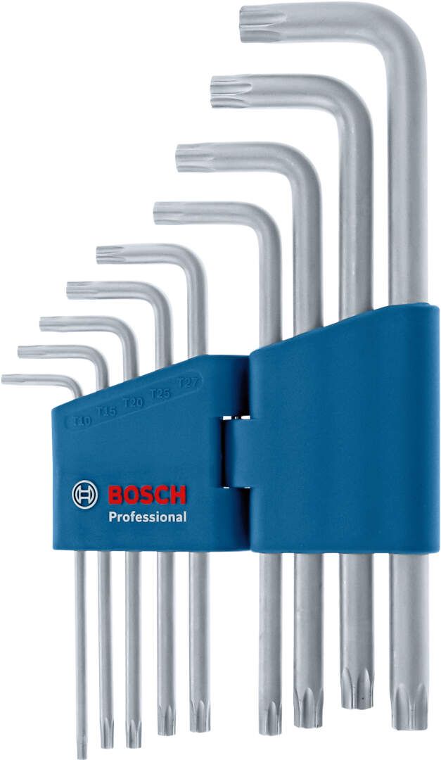 Bosch Professional Torx 9-delni set inbus ključeva; T10-T50 (1600A01TH4)