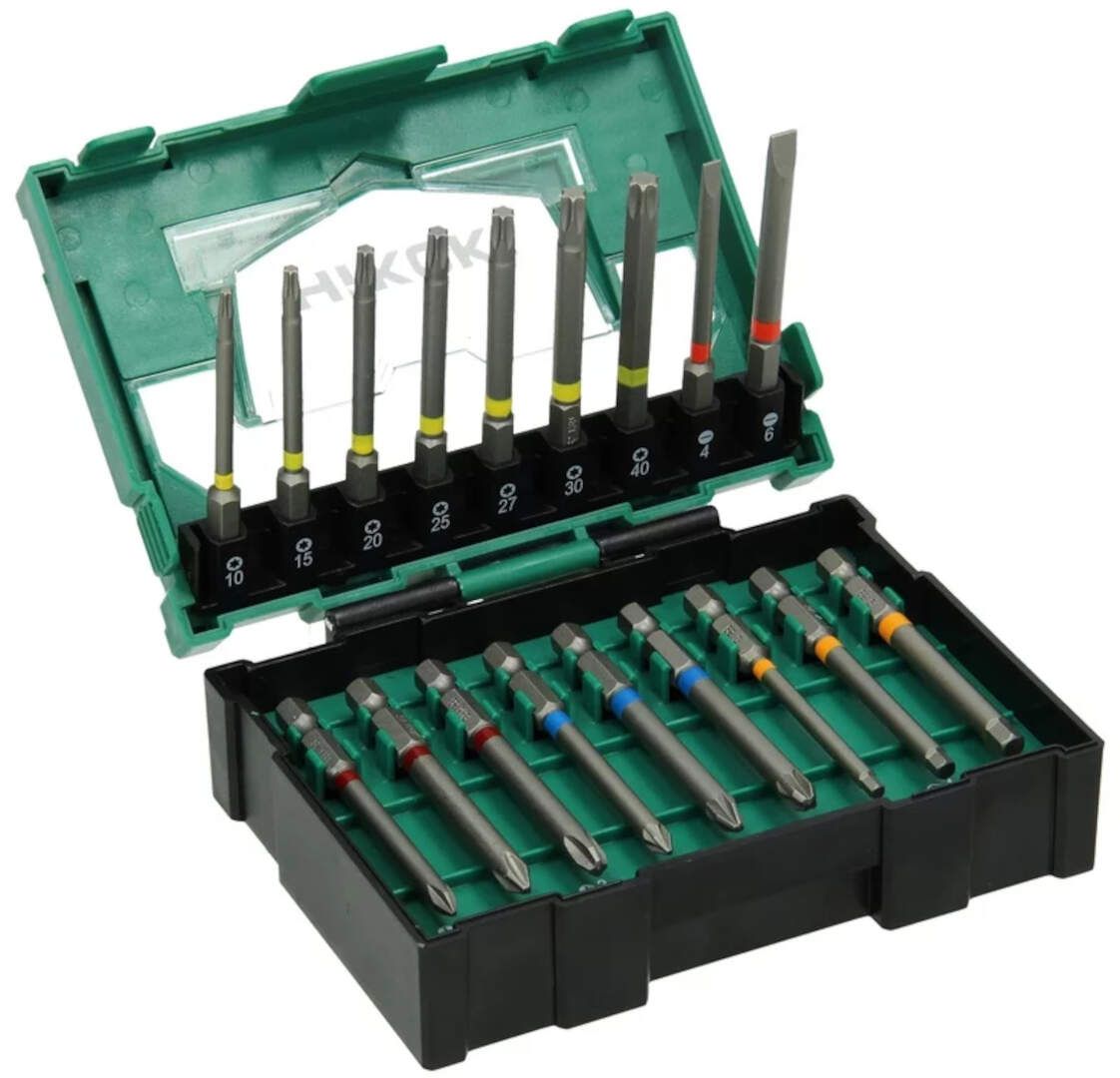 Hikoki 18-delni set dugih bitova (40030022)