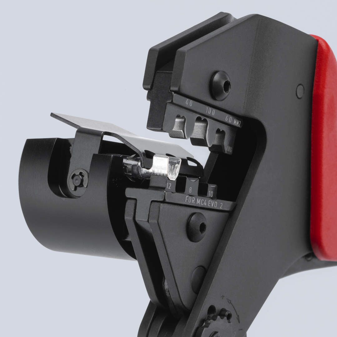 Knipex klešta za krimpovanje MC4 EVO 2 konektora za solarne panele (97 43 66 EVO)