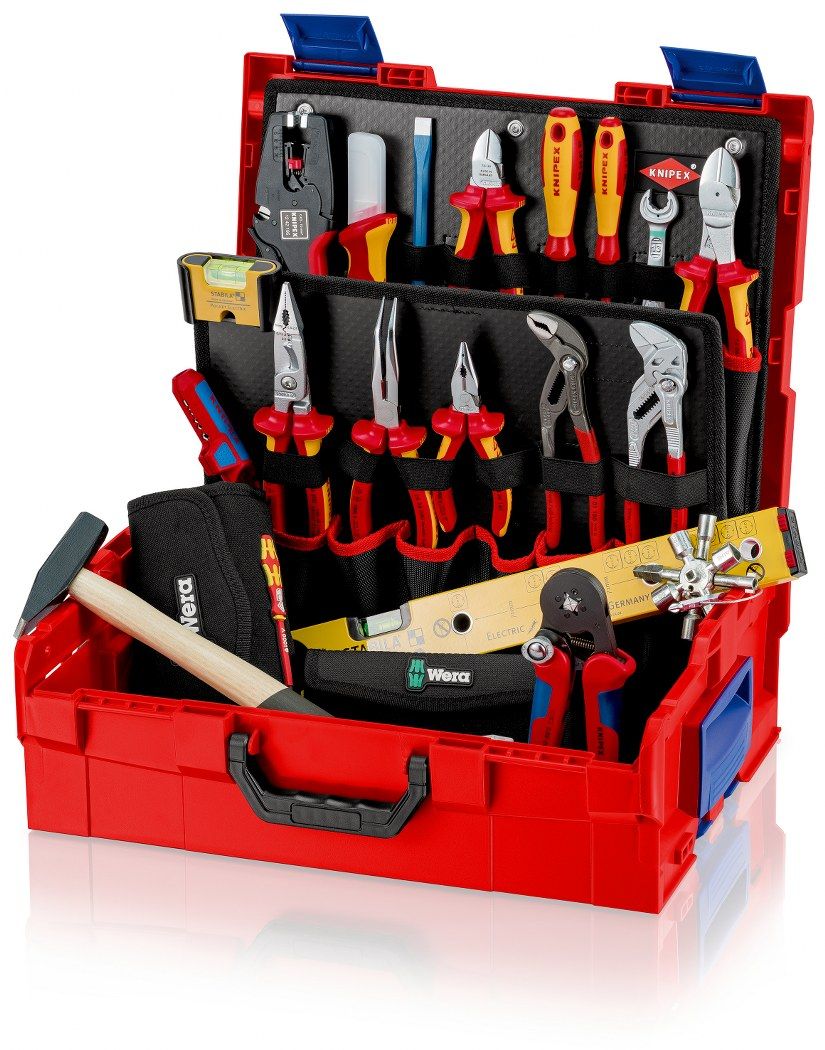 Knipex kofer za alat 'Electric' + set od 63 alata (00 21 19 LB E)