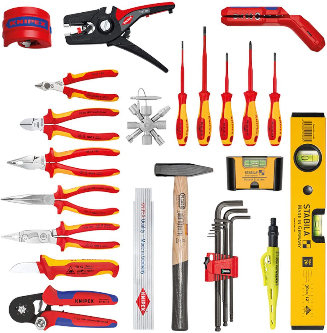 Knipex ranac za alat Modular X18 Electric + set od 22 alata - za ...
