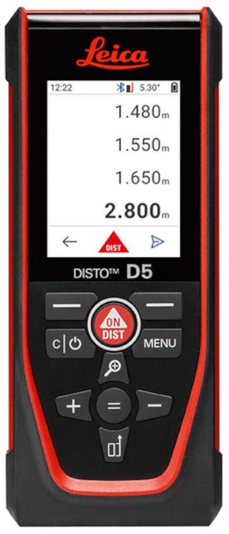 Laserski daljinomer Leica Disto D5 sa Bluetooth funkcijom i kamerom (950908)