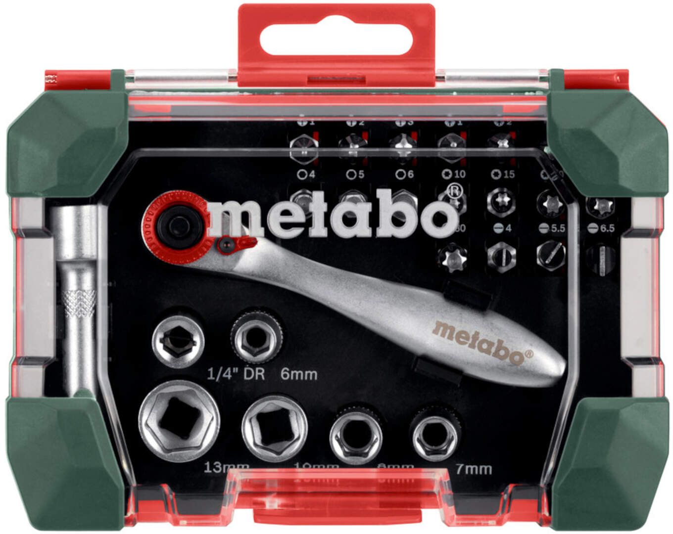Metabo 26-delni set bitova sa račnom (626701000)