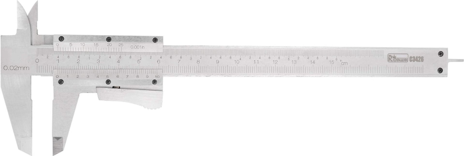 Pomično merilo - šubler, Auto-lock 150 mm Richmann (C3426)