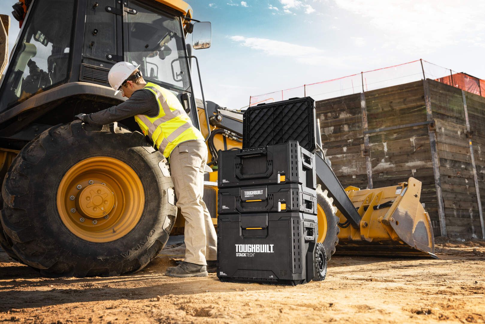 TOUGHBUILT StackTech™ trodelni set kutija za alat sa točkovima za ...