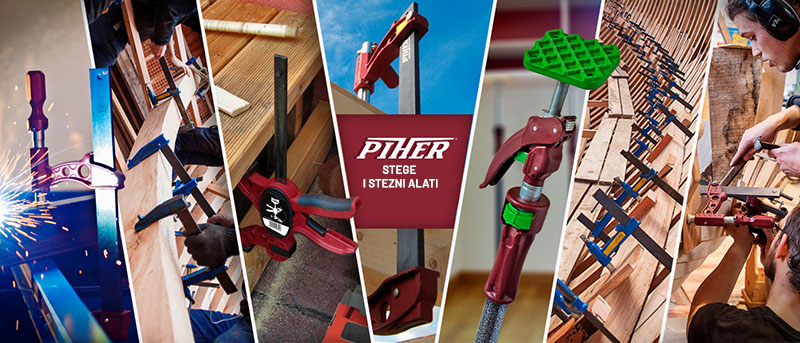 PIHER - stege i alat za stezanje